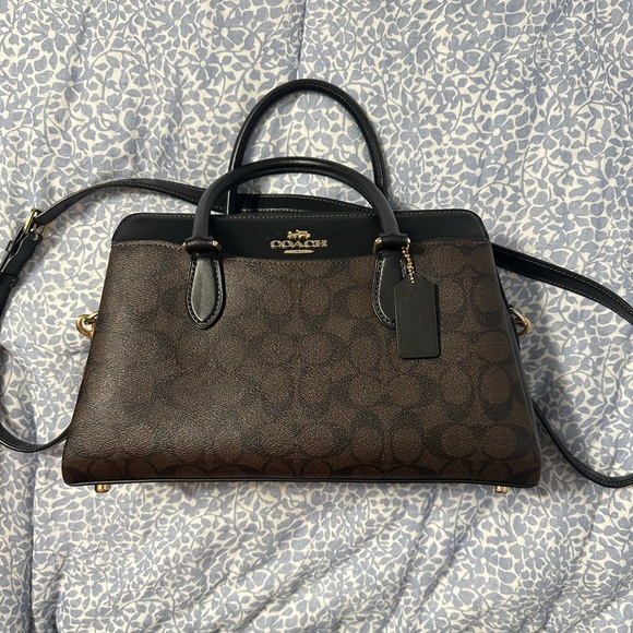 Coach | Bags | Coach Darcy Carryall In Signature | Poshmark